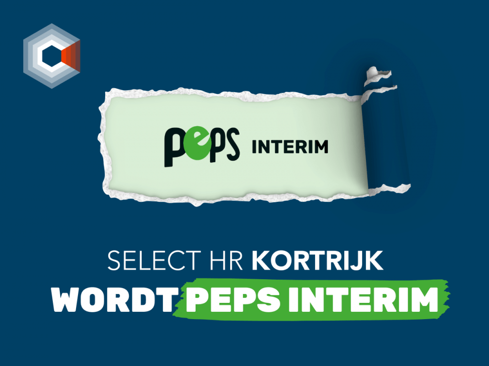 Select HR Kortrijk wordt Peps Interim Kortrijk